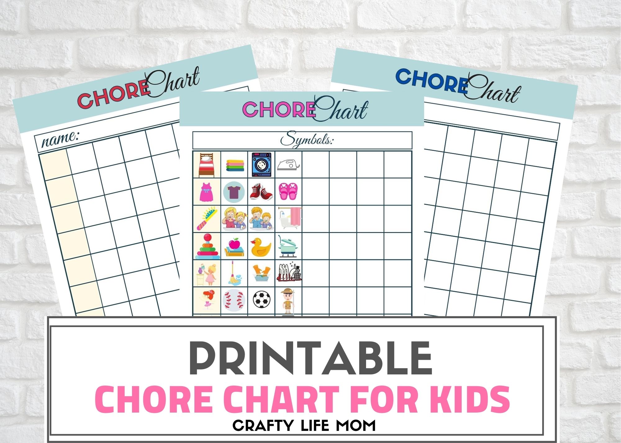 Grab this FREE Chore Chart Printable to make life easy!