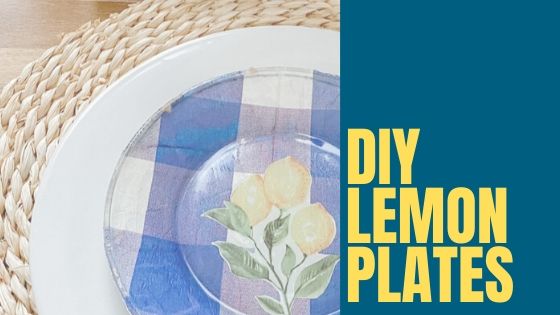 Learn how to make your own DIY Decoupage Plates